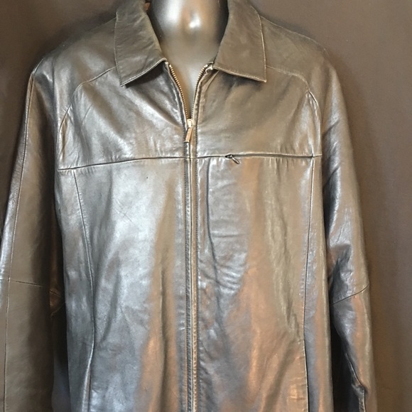 Wilsons Leather | Jackets & Coats | Wilsons Black Leather Pelle Studio ...